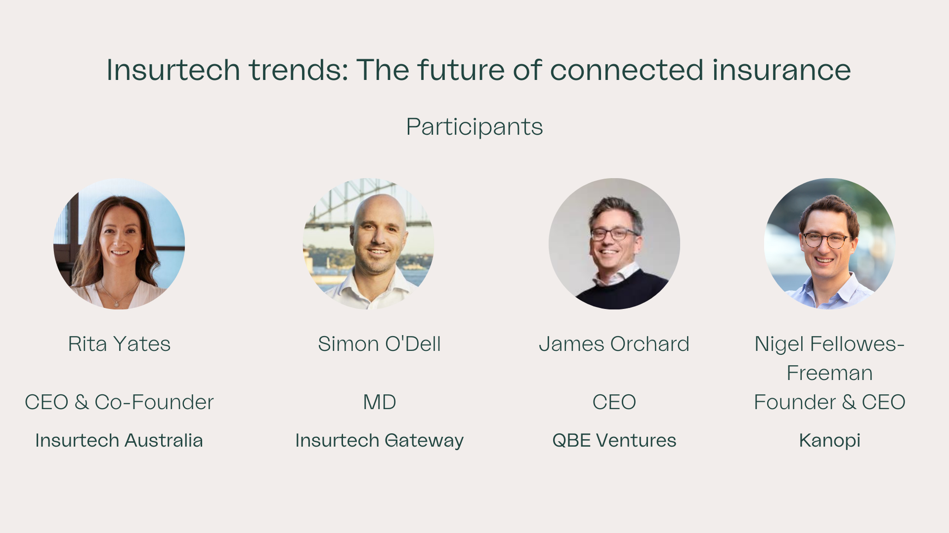 The future of connected insurance